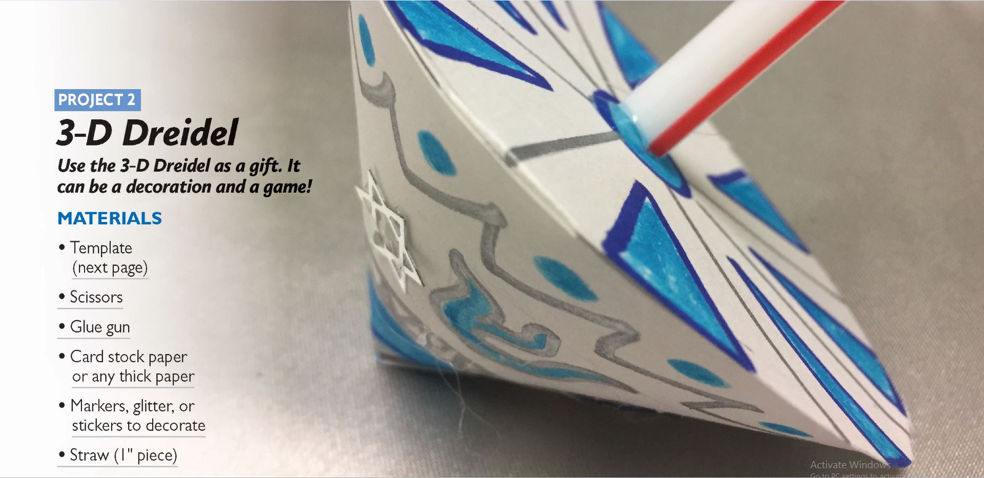 Three amazing craft projects for Chanukah | Wisconsin Jewish Chronicle