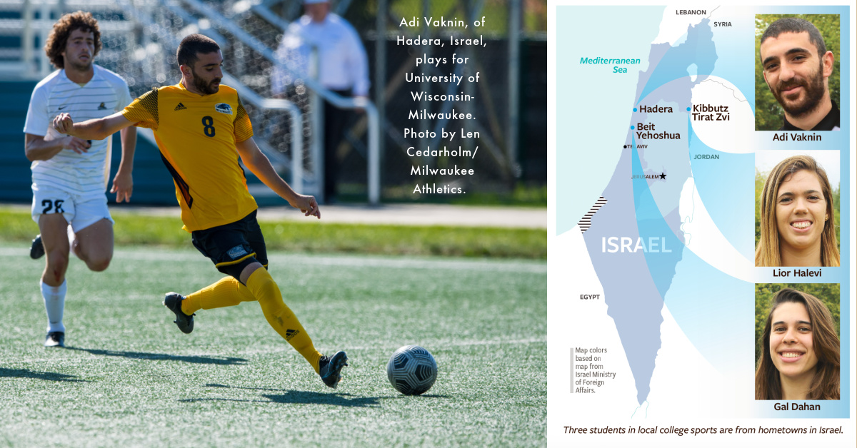 Israeli athletes play for the Panthers, Wolves | Wisconsin Jewish Chronicle